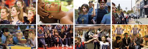 qualitative results on the wider face validation set red bounding