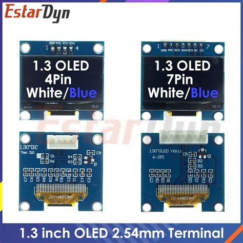 1 3 oled module white blue color 128x64 1 3 inch oled lcd led display