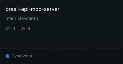 Brasil Api Mcp Server Glama Brasil Api Mcp Server Glama