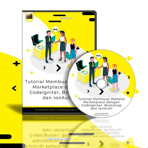 Tutorial Membuat Website Marketplace Dengan Codeigniter Bootstrap Dan IonAuth AmperaKoding