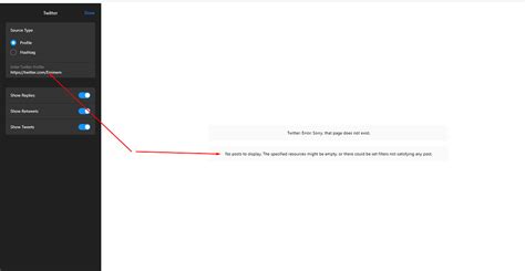 social feed twitter profile display issue bug fix elfsight community