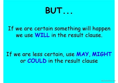 First Conditional Grammar Guide English ESL Powerpoints