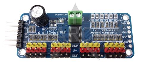 PCA Channel PWM Servo RGB LED Driver I C Bit Arduino Raspberry Pi EBay