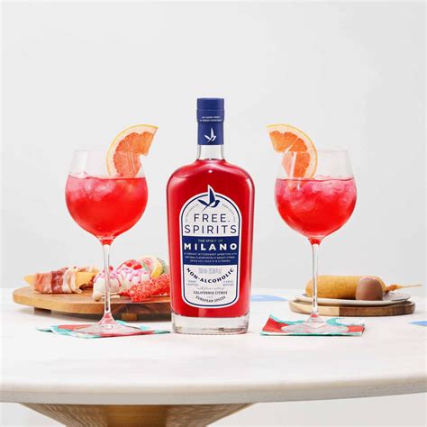 Free Spirits The Spirit Of Milano Non Alcoholic Aperitif Dry Variety