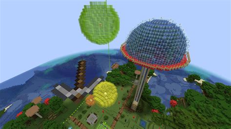 An Update Of My Servers Spawn Area I Removed The Clutter Added Paths And A Port Pickaxe What