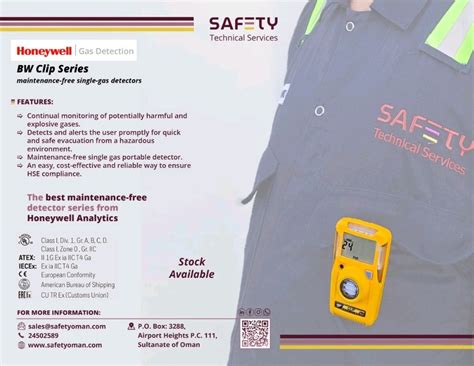 Safety Technical Services And Trading Llc On Linkedin Gasdetection