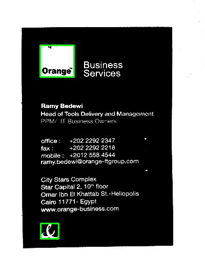 C How To Detect Region Of Large Of White Pixels Using Opencv