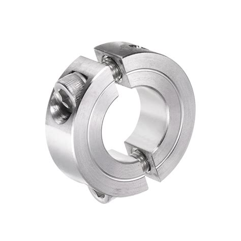 Threaded Collar Uxcell 4pcs Double Split Clamp On Shaft Collar For 1 1