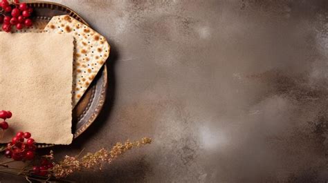 Premium Photo Happy Passover Concept Background Template