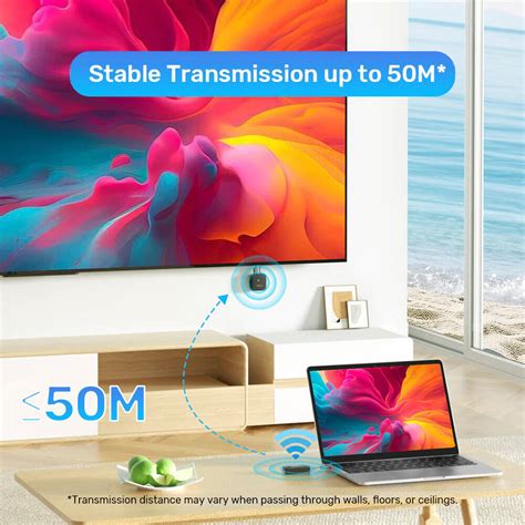 Unitek Usb C Wireless Hdmi Extender Kit 1920x108060hz Maximum