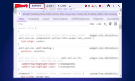 How To Inspect Elements In Chrome