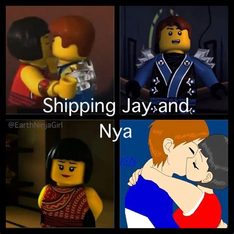Nya X Jay Ninjago I Cleary Love This Ship Lego Ninjago Ninjago Jay Ninjago