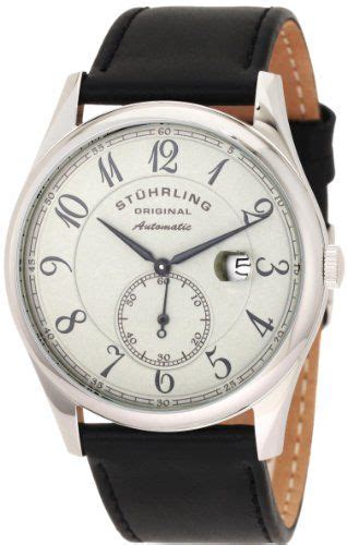 Stuhrling Original Mens 171b331554 Classic Cuvette Stainless Steel