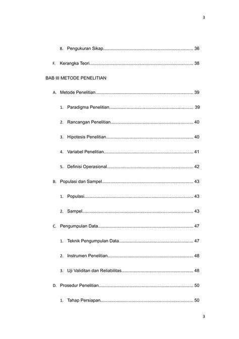 Daftar Isi Skripsi Pdf