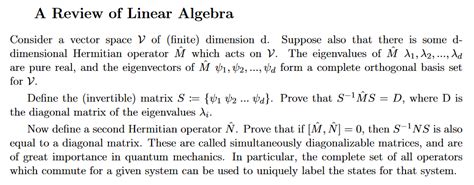 Solved Consider A Vector Space V Of Finite Dimension D Chegg