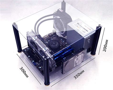 Acrylic Open Rig Desktop Pc Test Bench Testbench Computer Diy Bracket Performance Pc Pte Ltd
