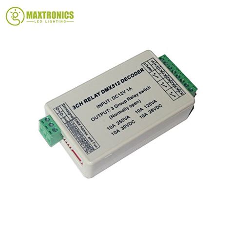 Buy Generic Pcs WS DMX RELAY CH Dmx Decoder Relays Led Controller Use For Led Strip Light