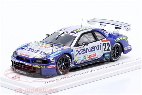Spark 143 Nissan Skyline Gt R R34 22 Sieger Jgtc Mt Fuji 2001