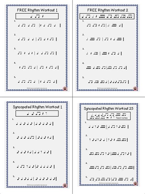 Rhythm Clapping Exercises Pdf Free Download