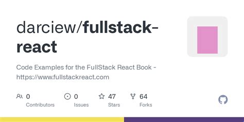 Github Darciewfullstack React Code Examples For The Fullstack React