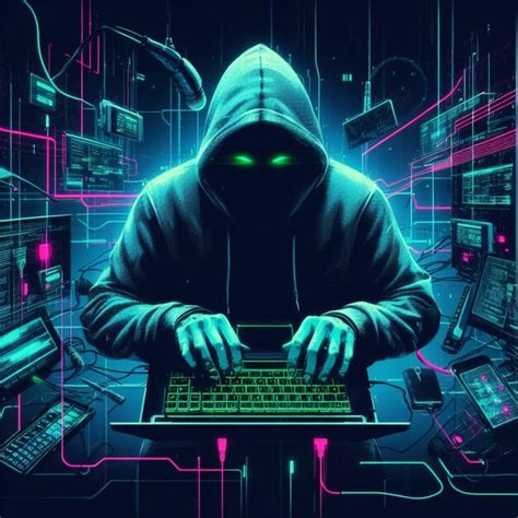 Premium Ai Image Hacker Hacker Photo Cyber Crime Coding Photo A Boy