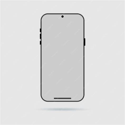 Premium Vector Modern Smartphone Device Phone Mockup