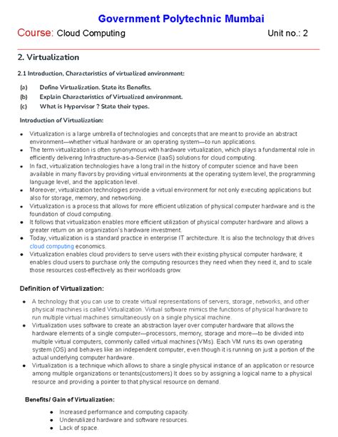2 lecture notes of cloud computing government polytechnic mumbai