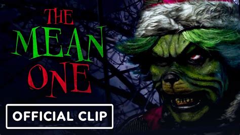 The Mean One Exclusive Clip Grinch Horror Parody 2022 David Howard