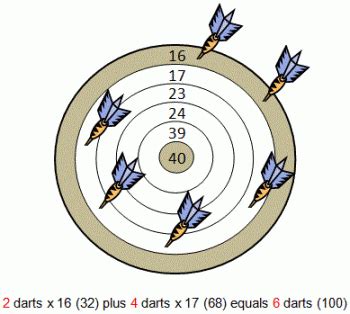 DARTS Challenge Numeric And Logic Puzzles