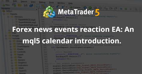Mql5 Code Base에서 Mullerp04이가 제작한 Metatrader 5용 지표 Forex News Events
