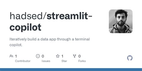 Github Hadsedstreamlit Copilot Iteratively Build A Data App Through