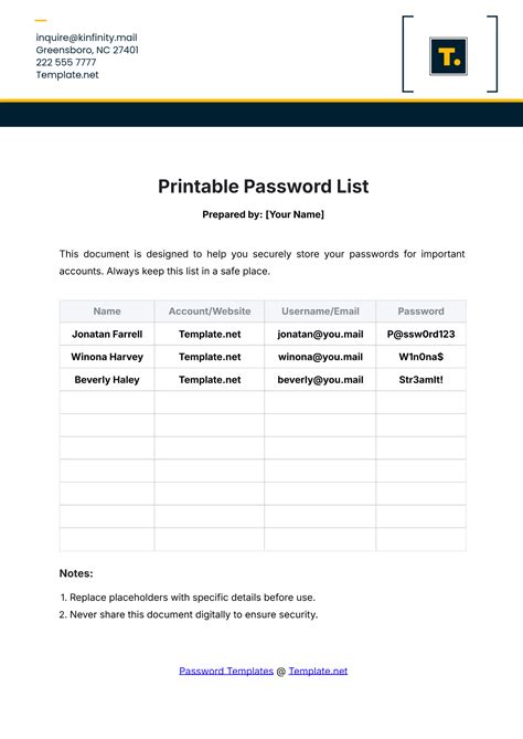 Free Reset Password Document Template To Edit Online