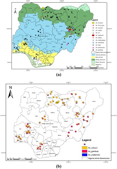 Spatial Distribution Of An Species Collected From The 12 States A
