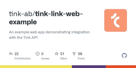 github tink ab tink link web example an example web app