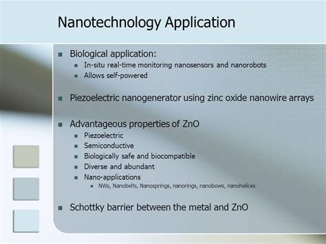 Zno Nanowire Array Piezoelectric Nanogenerator Ppt Video Online Download