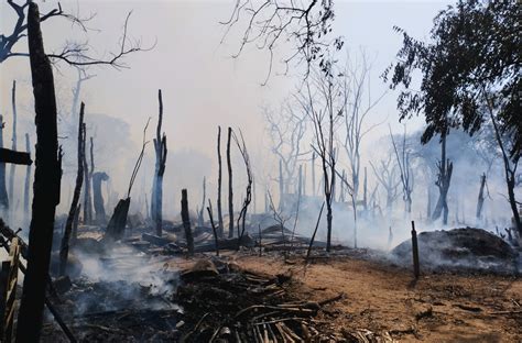 ညောင်ဦးမြို့နယ် ဂျိုးကန်‌ကျေးရွာတွင် မီးလောင်မှုဖြစ်ပွားပြီး နေအိမ် ၁၆