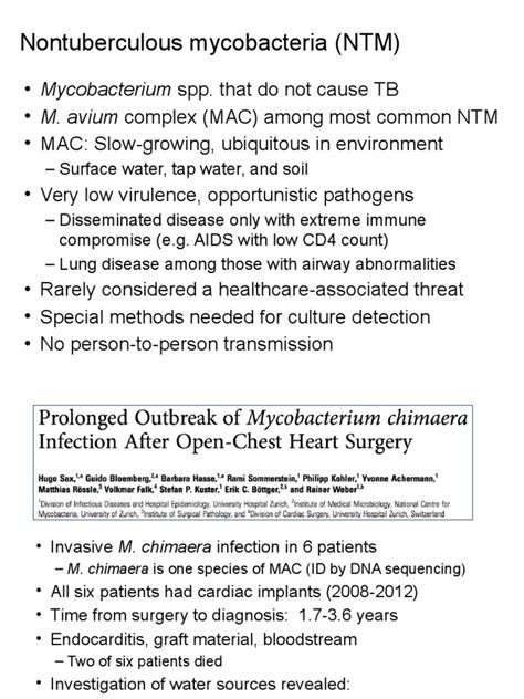 M Chimaera Heater Cooler Pdf Infection Clinical Medicine
