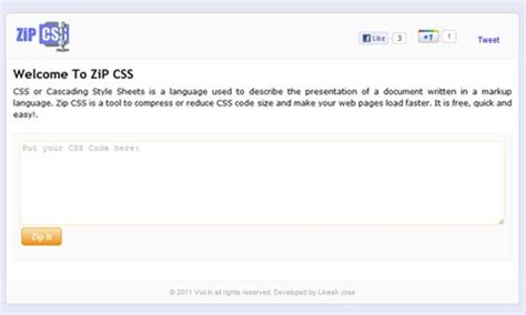 Best 20 Tool Of Web Based Css Compressor Webgranth