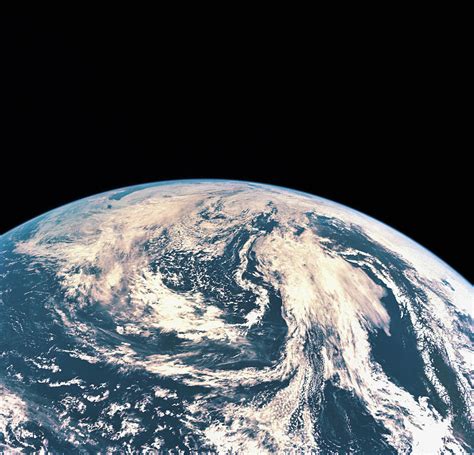 Satellite View Of The Earths Surface By Stockbyte