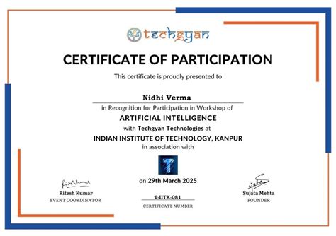 Artificialintelligence Techgyan Iitkanpur Aiworkshop
