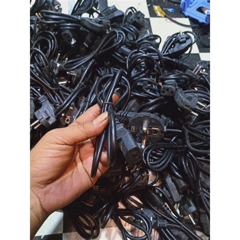 Jual Kabel Power Komputer Cpu Monitor Standar Shopee Indonesia