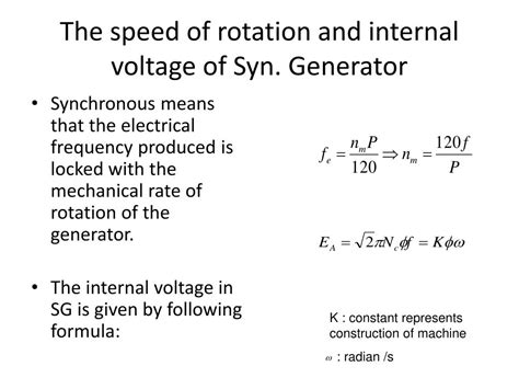 Ppt Synchronous Generator Powerpoint Presentation Free Download Id