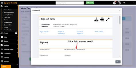 Editing Form Submissions