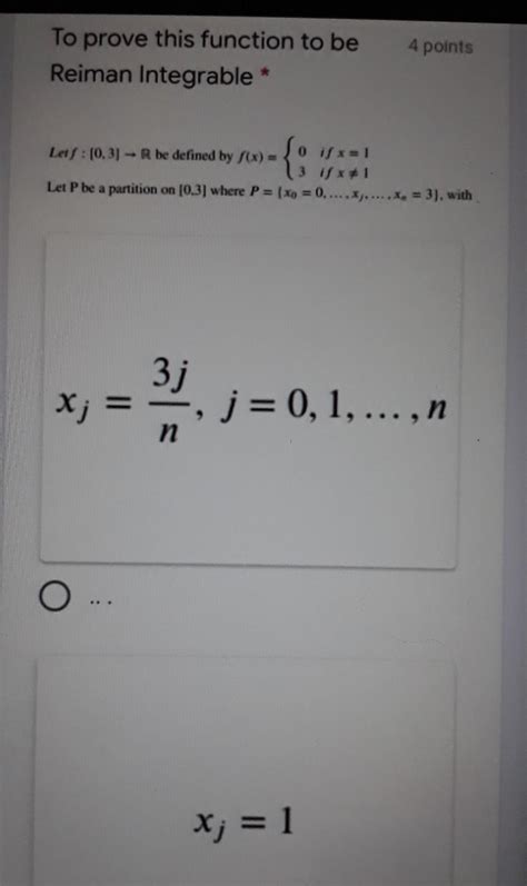 Solved To Prove This Function To Be Reiman Integrable 4