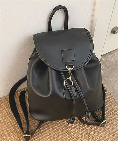 복조리백팩 미니백팩 가벼운 여대생백팩 후스 가죽 백백