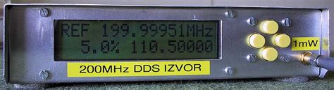 S53MV DDS RF Signal Generator
