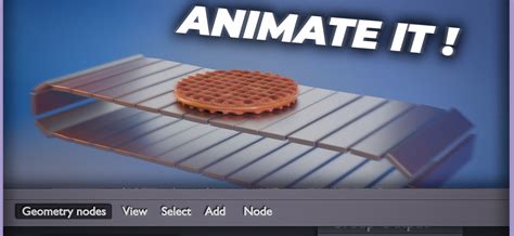 Perfect ‘Stroopwafel’ Factory Loop Animation in Blender – New Geometry Nodes! - BlenderNation