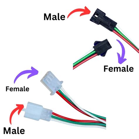 Male Female Connector Koshi Electronics