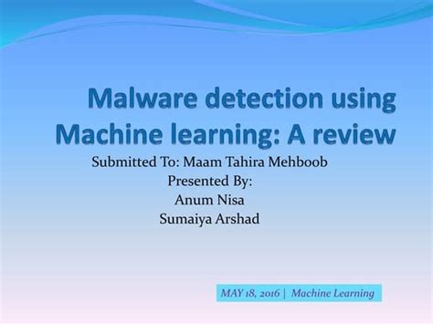 Classification Of Malware Based On Data Mining Approach