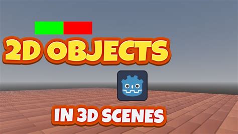 display 2d objects in a 3d world using viewports not canvaslayer youtube
